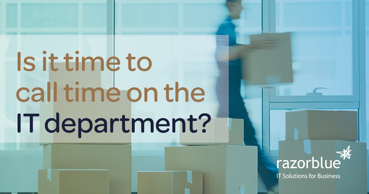 Do we need to call time on the IT department? | razorblue
